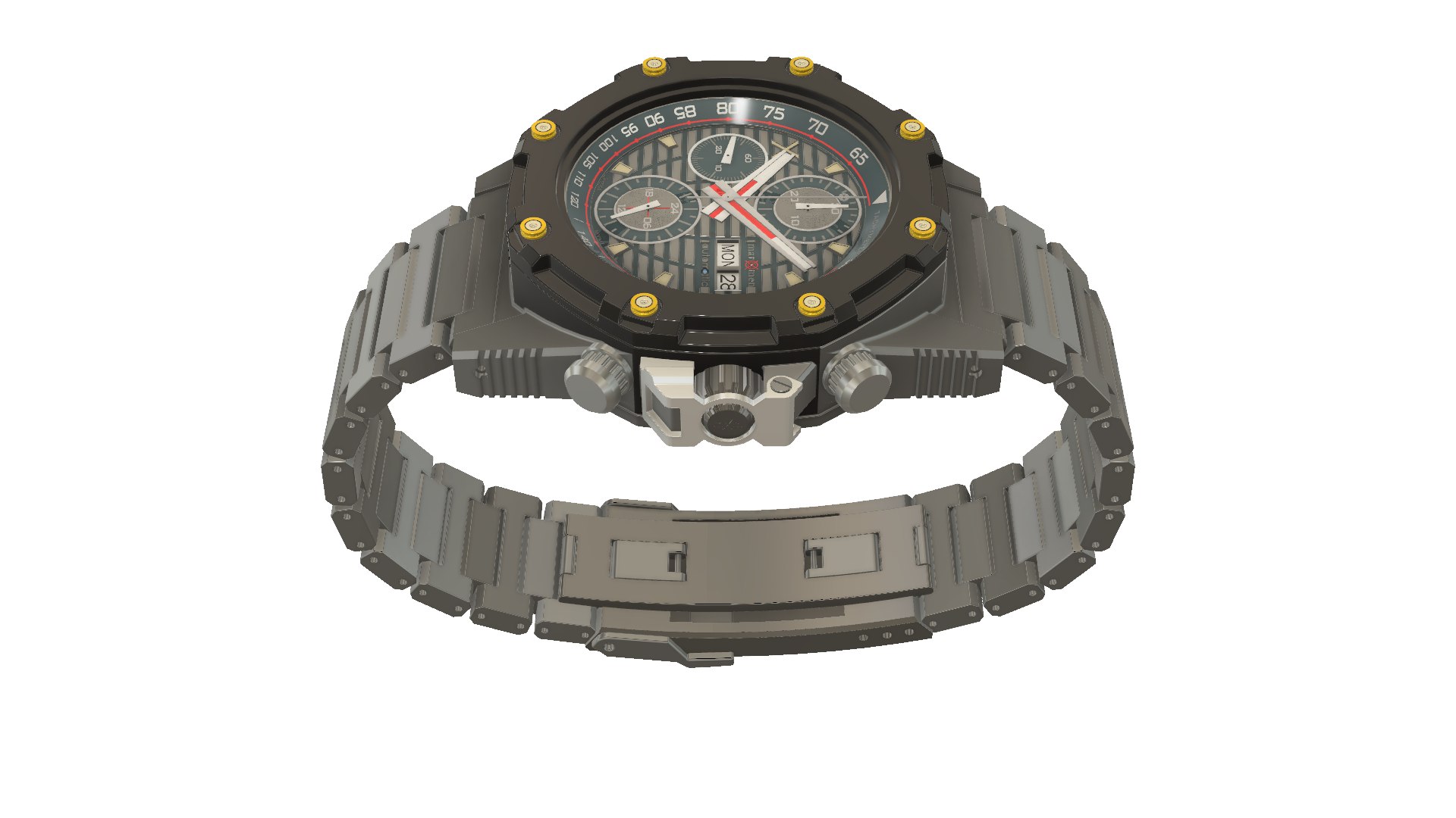3D Model Hand Watch - TurboSquid 2012528