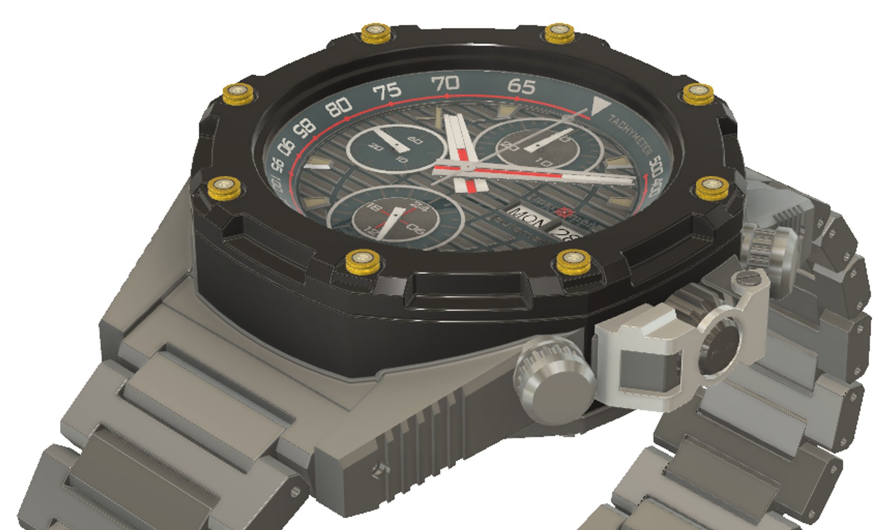 3D Model Hand Watch - TurboSquid 2012528