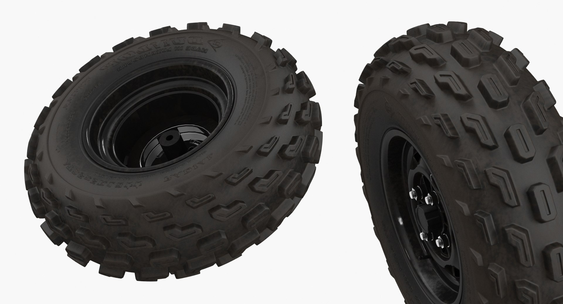 Atv Wheel 3d Model