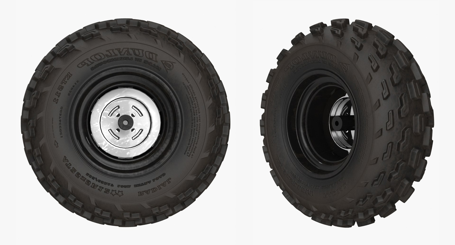 Atv Wheel 3d Model