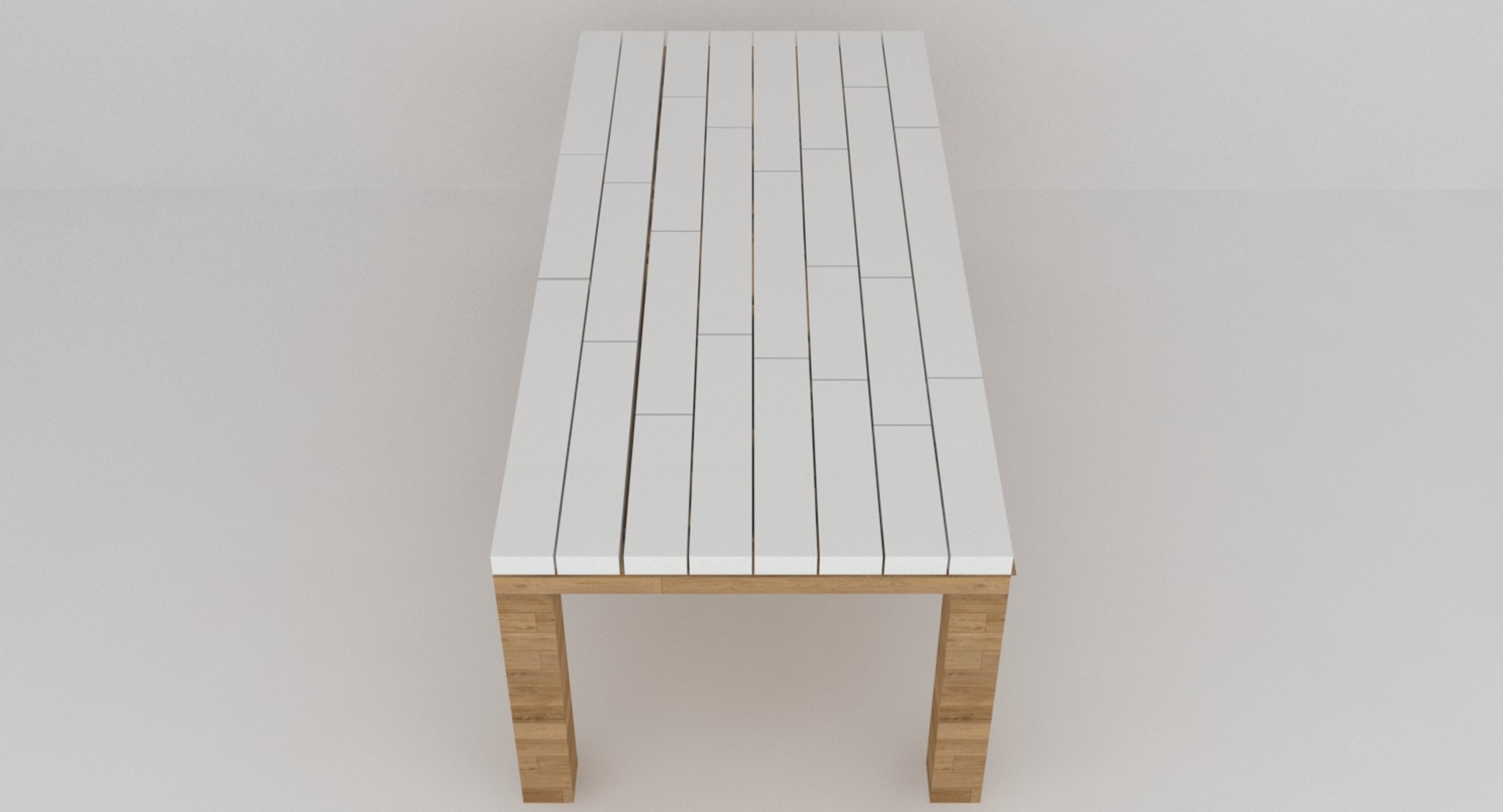 Classic Garden Dining Table 3D Model - TurboSquid 1318986