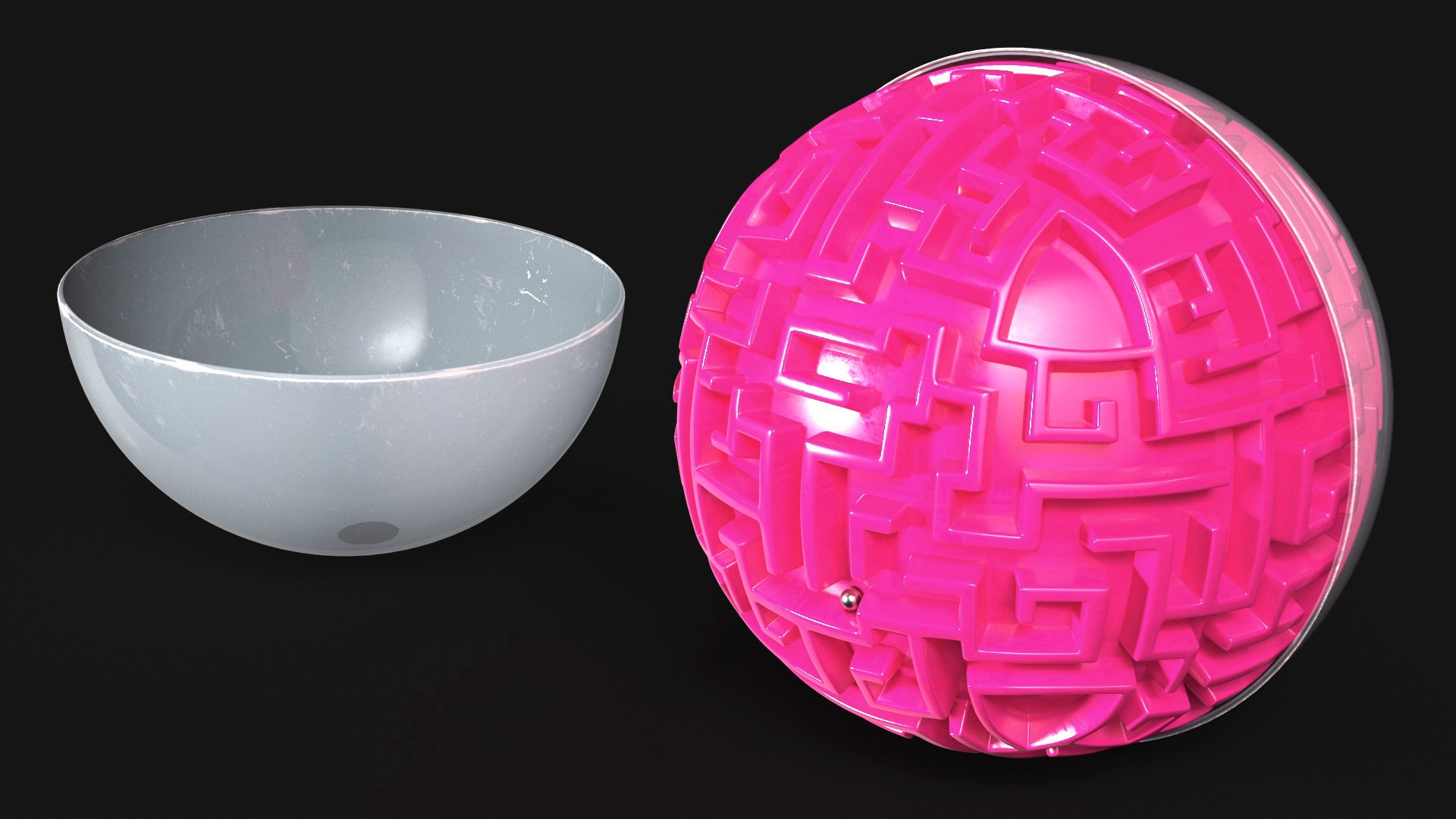 3D Model 3D Maze Ball - TurboSquid 2268866