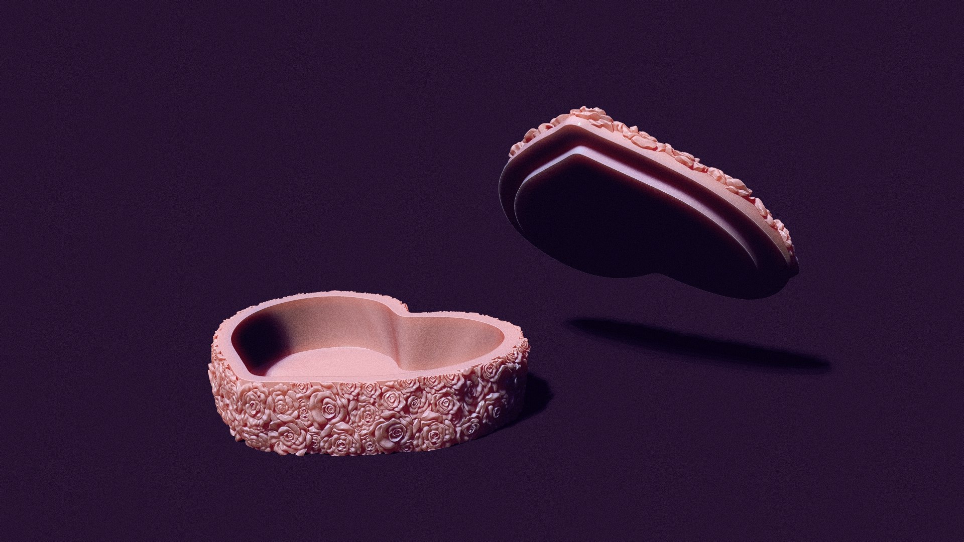 Box Of Roses For Printing And Casting 3D - TurboSquid 2173150