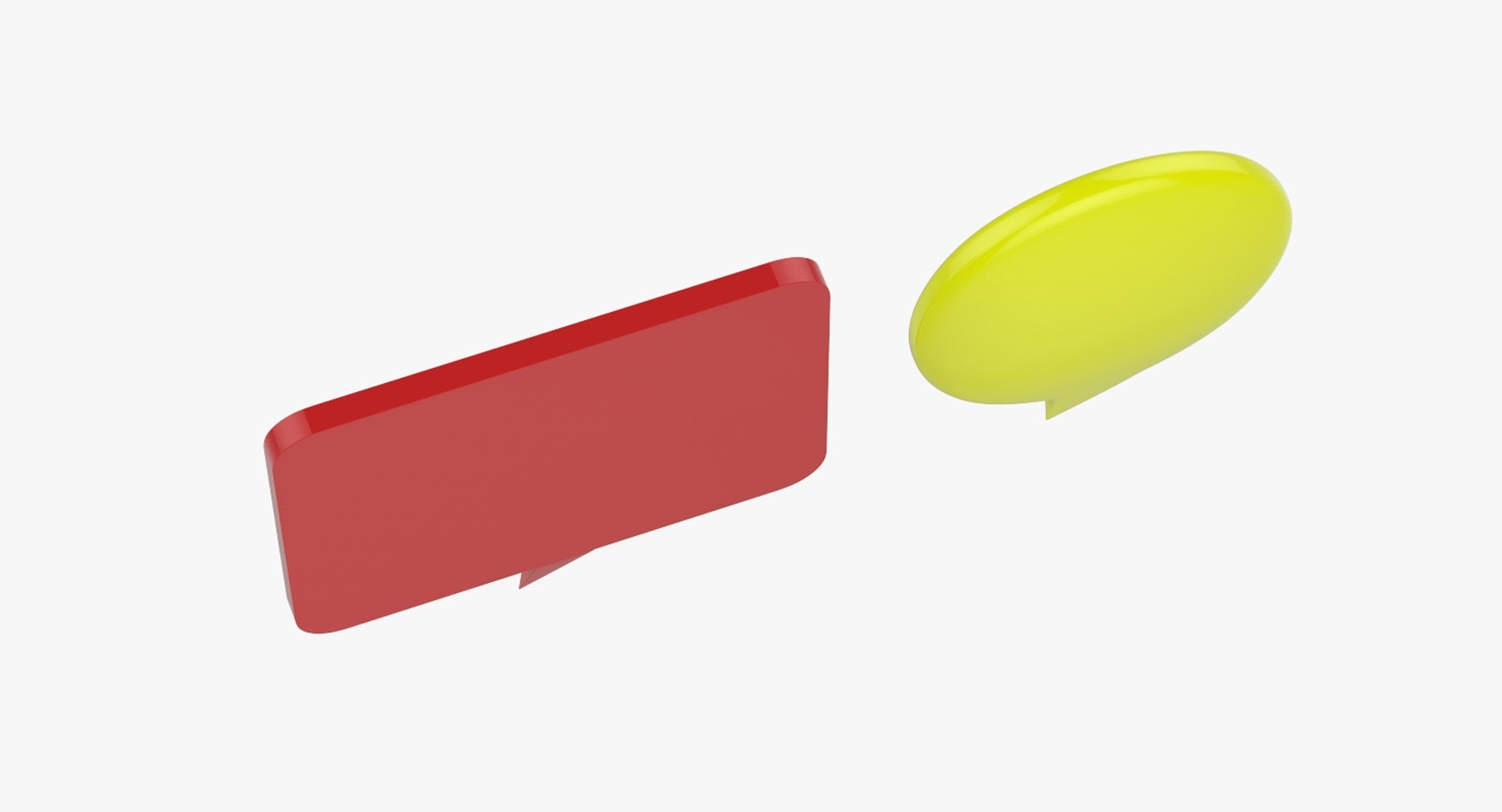 3D Conversation Think Icons - TurboSquid 1338236