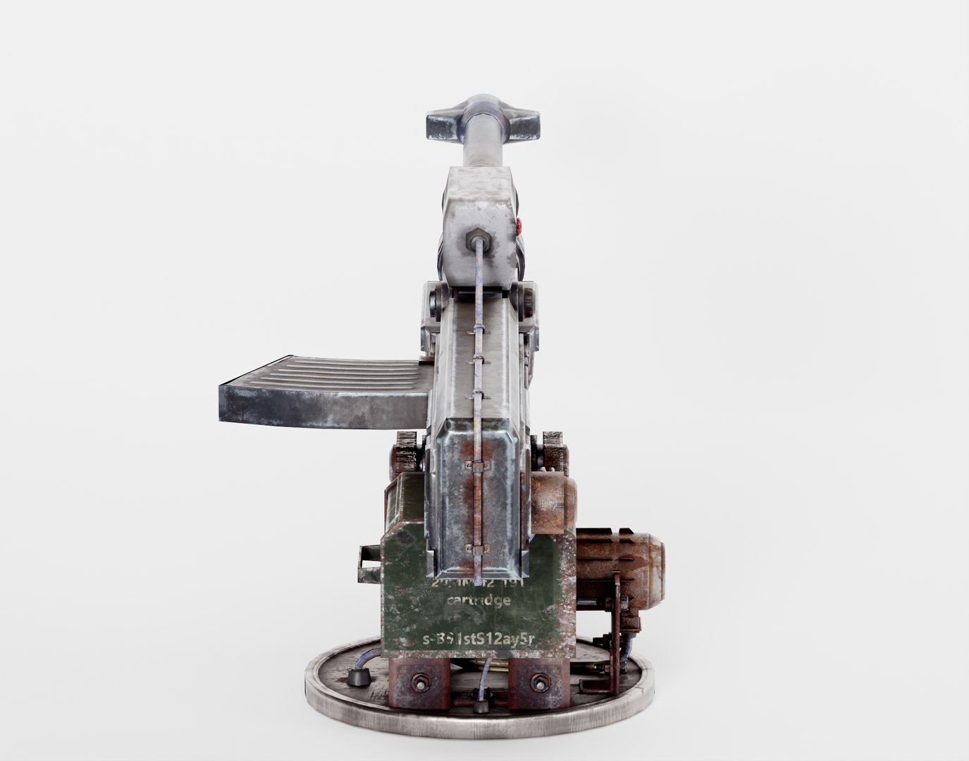 Sniper Super Rifle Turret Gun Da1 3D Model - TurboSquid 1963637