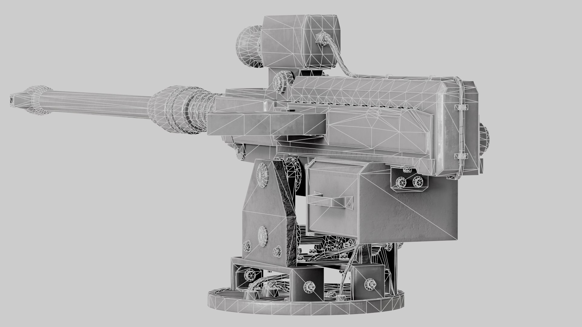 Sniper Super Rifle Turret Gun Da1 3D Model - TurboSquid 1963637