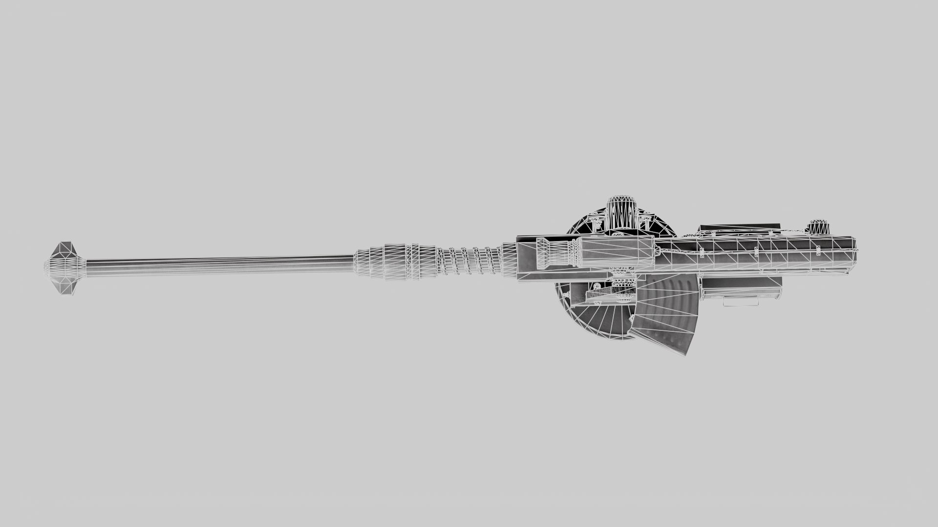 Sniper Super Rifle Turret Gun Da1 3D Model - TurboSquid 1963637