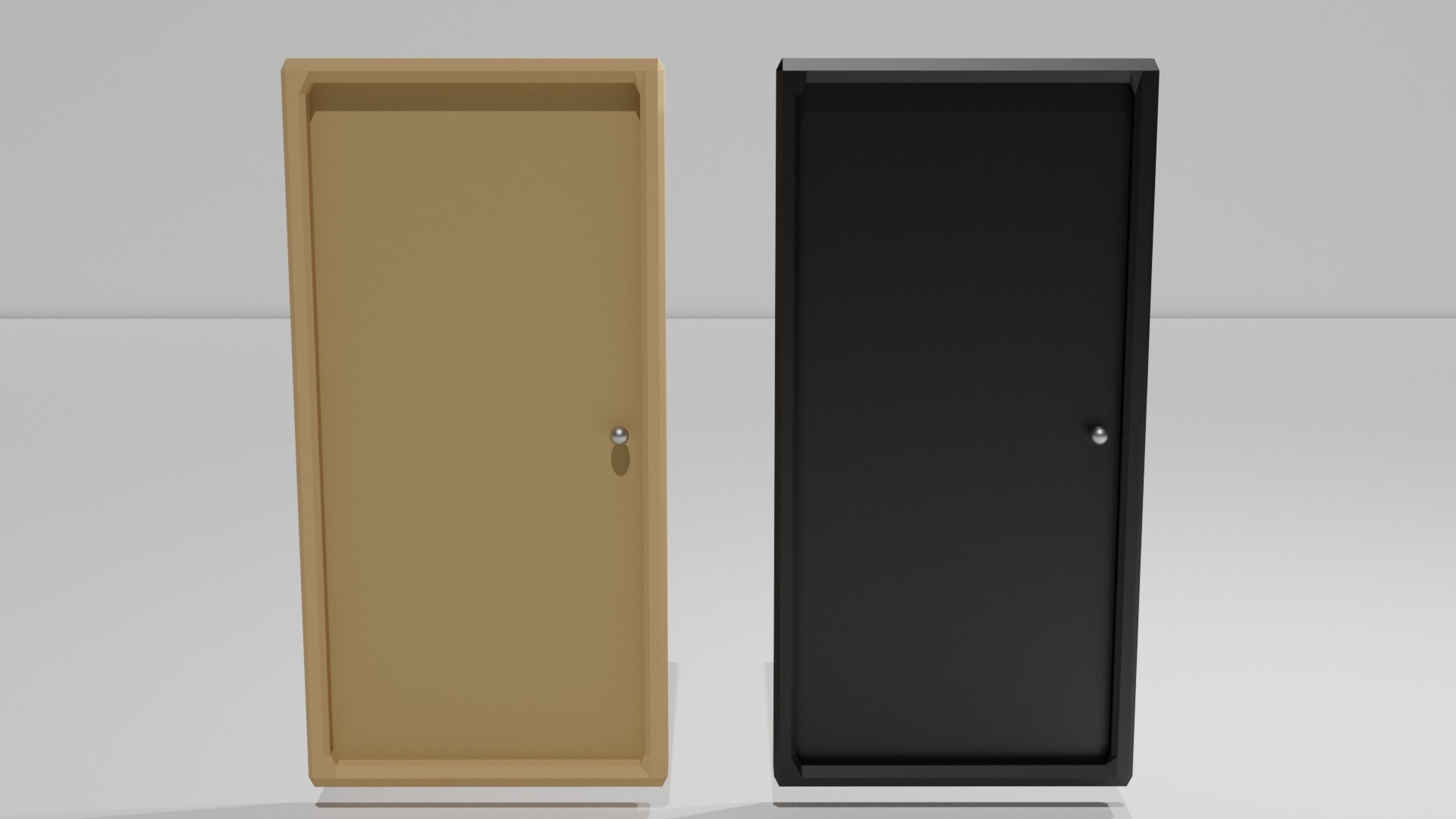 Simple Door 3D - TurboSquid 1563387