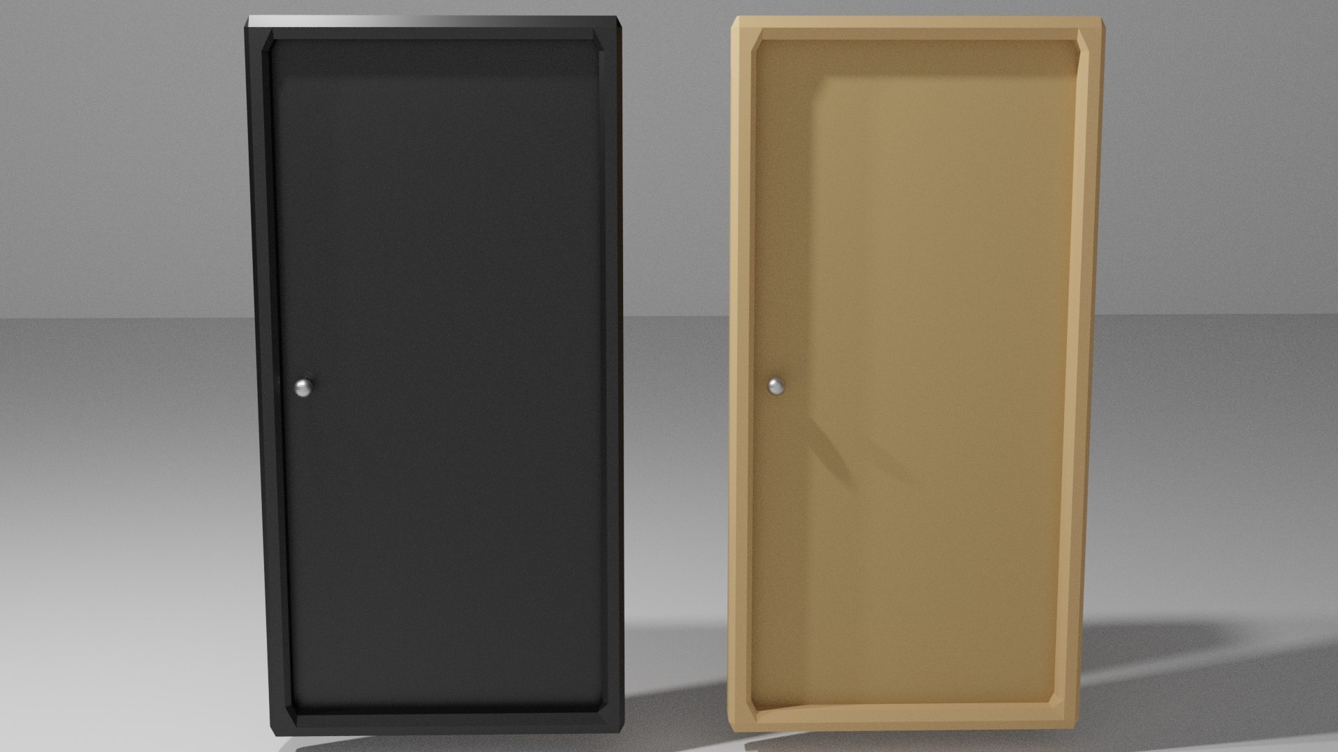 Simple Door 3D - TurboSquid 1563387