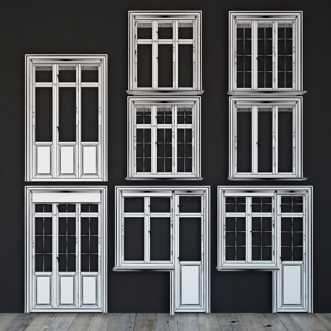 3D Window - TurboSquid 1215459