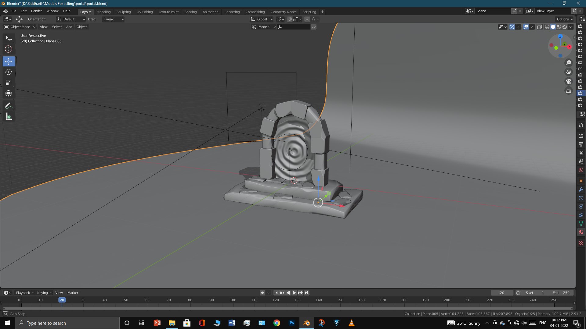 Portal 3D Model - TurboSquid 2200503