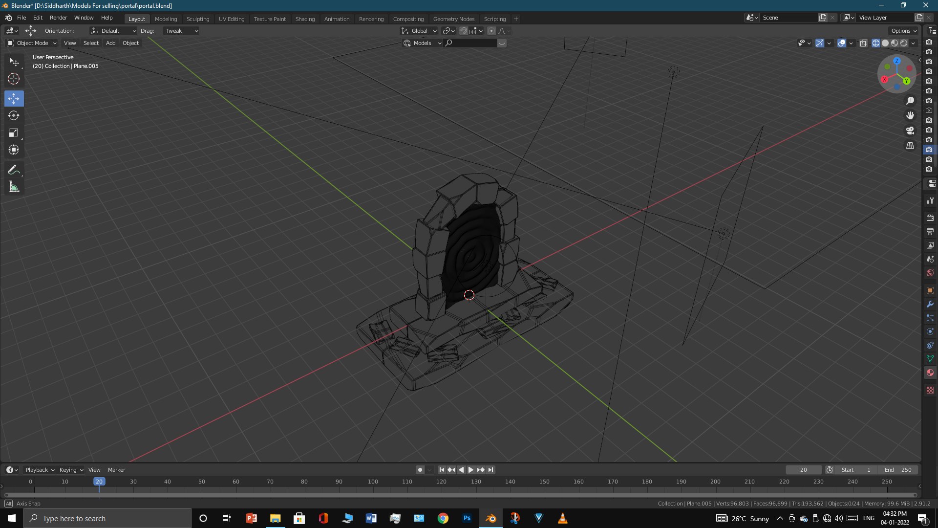 Portal 3D Model - TurboSquid 2200503
