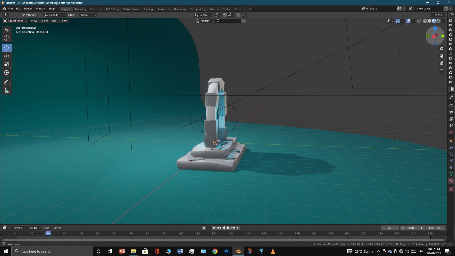 Portal 3D Model - TurboSquid 2200503