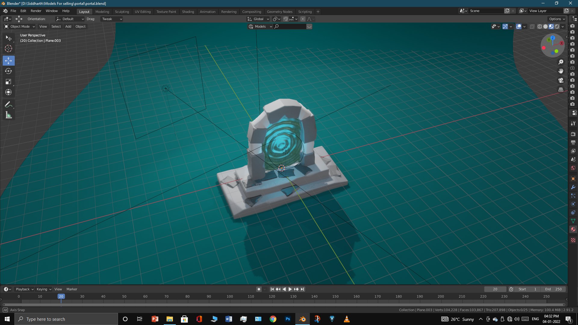 Portal 3D Model - TurboSquid 2200503