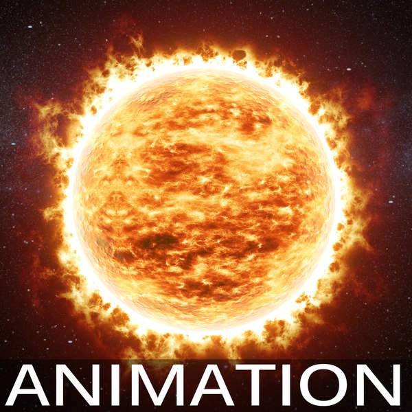 Sun in the visible spectrum 3D model - TurboSquid 1720566