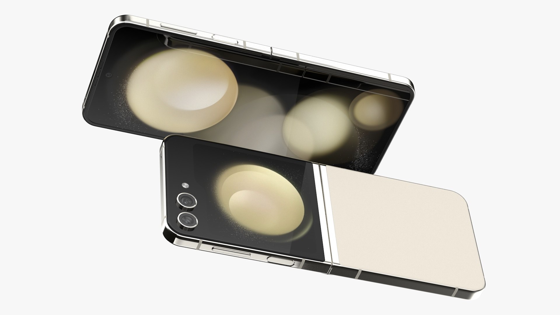 3D Samsung Galaxy Z Flip 5 Beige - TurboSquid 2096751