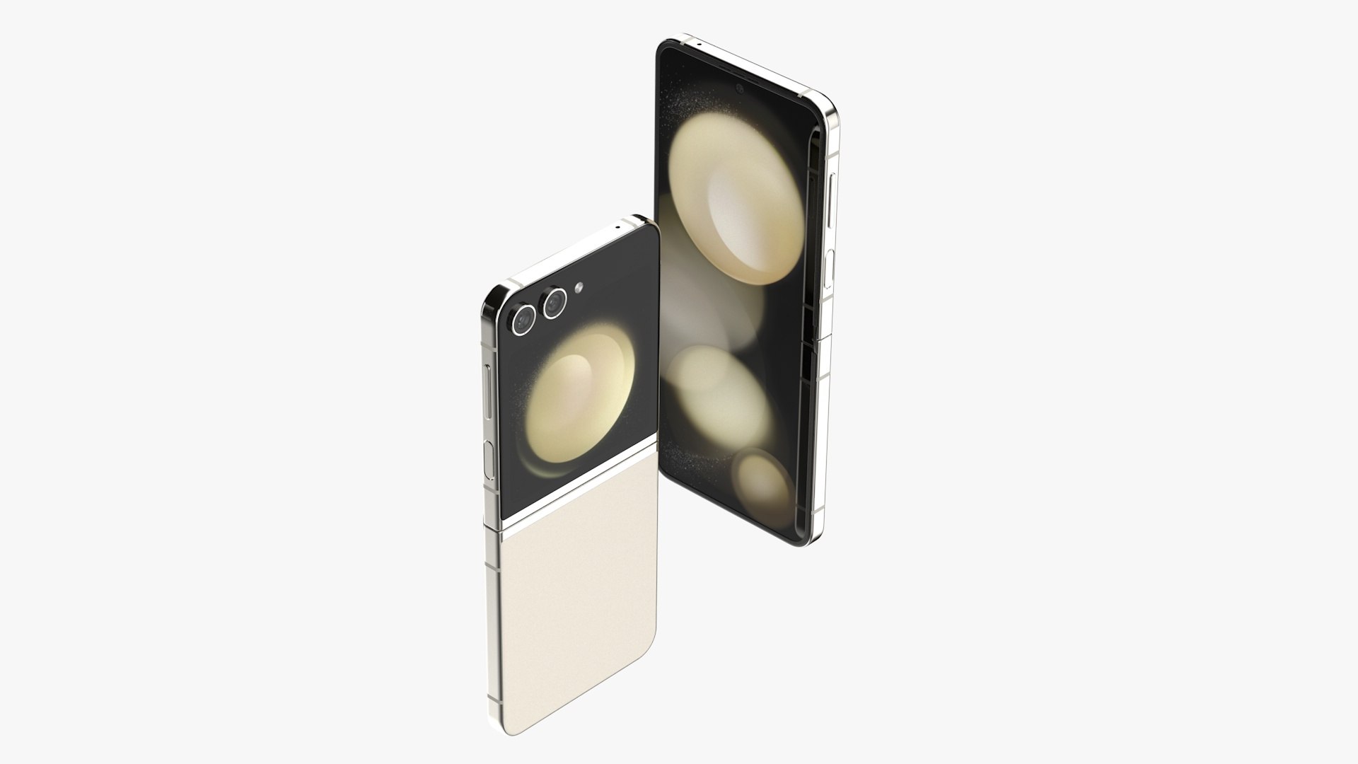 3D Samsung Galaxy Z Flip 5 Beige - TurboSquid 2096751