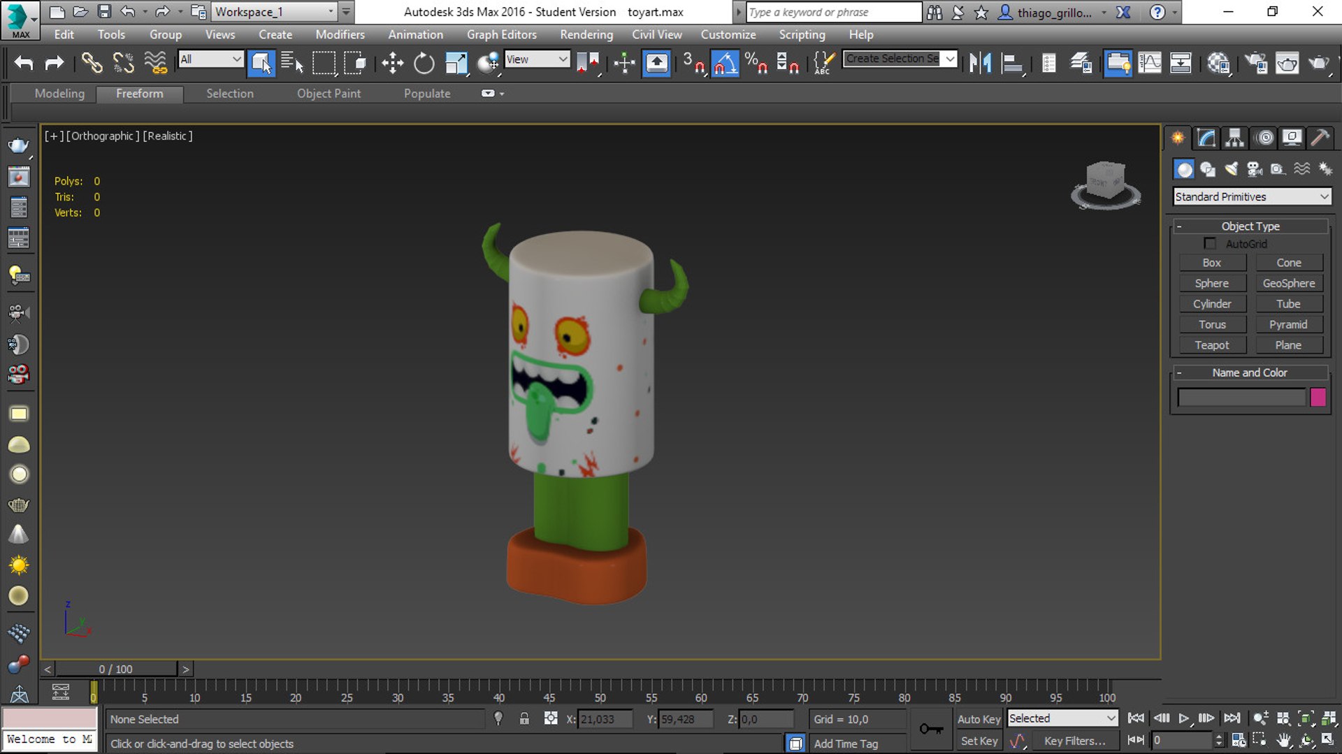 Toy Art Monster 3D - TurboSquid 1164069
