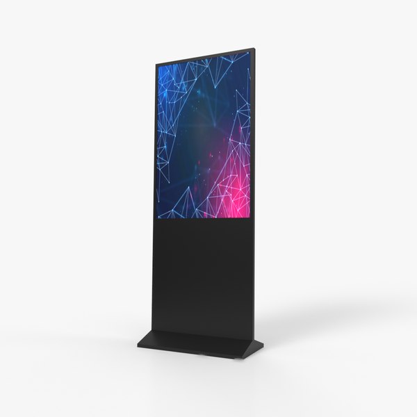 modelo 3d Tótem TV - TurboSquid 2280179