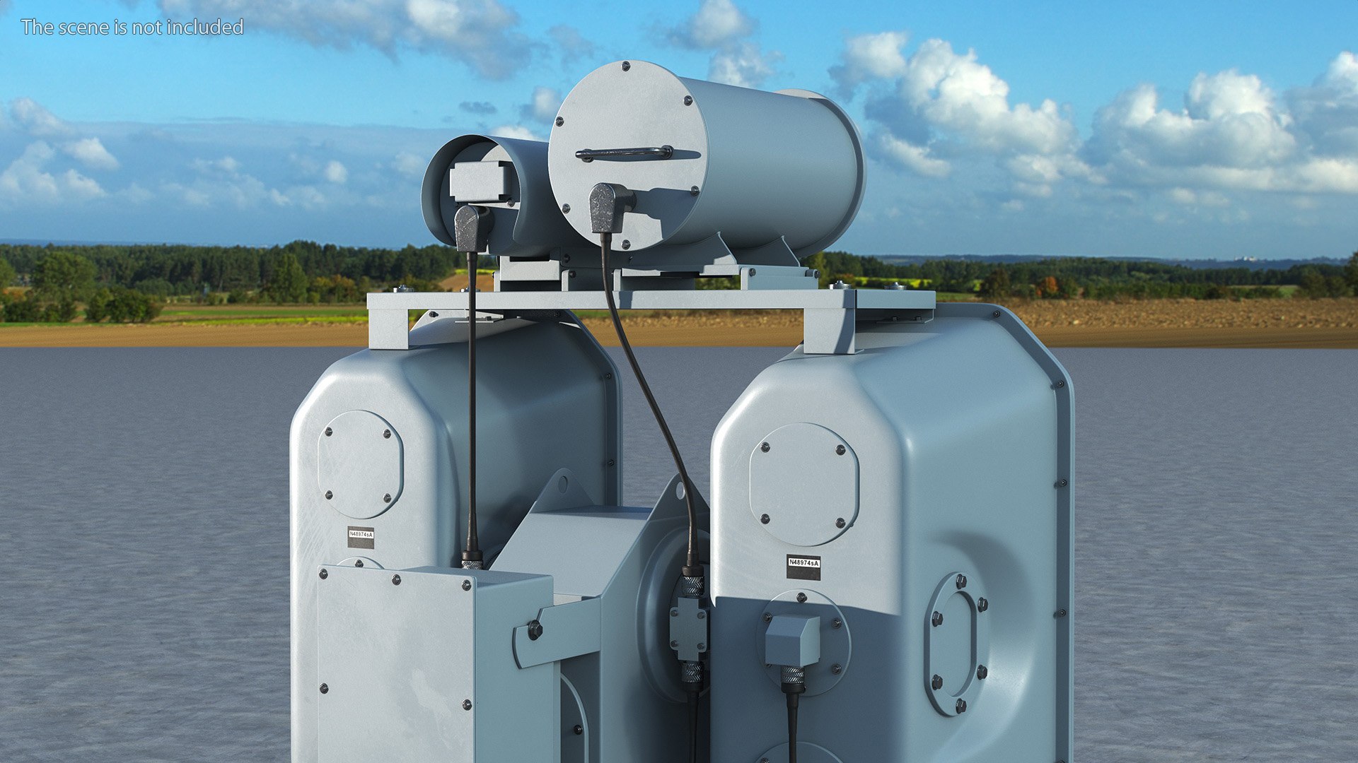 3D Acoustic System Sending Alarms LRAD 950RXL Model - TurboSquid 2091954