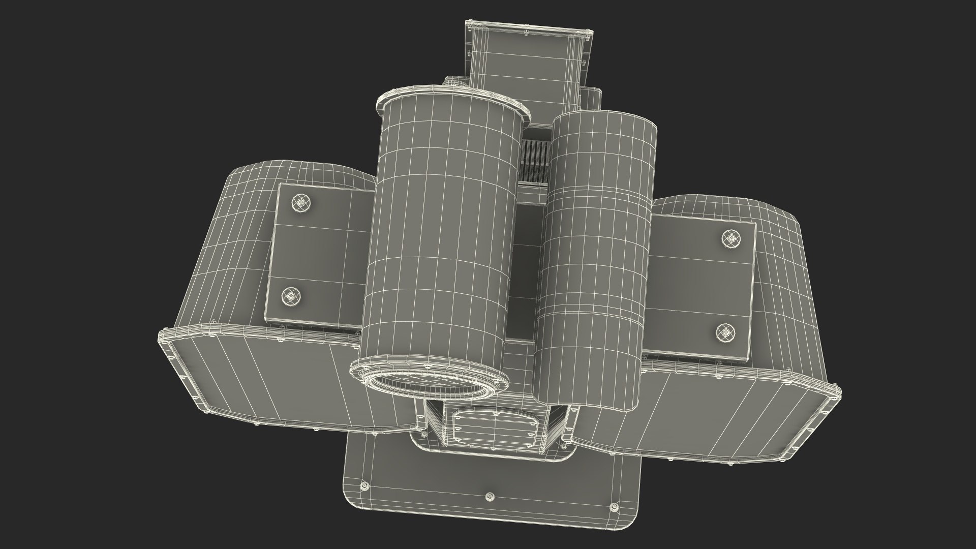 3D Acoustic System Sending Alarms LRAD 950RXL Model - TurboSquid 2091954
