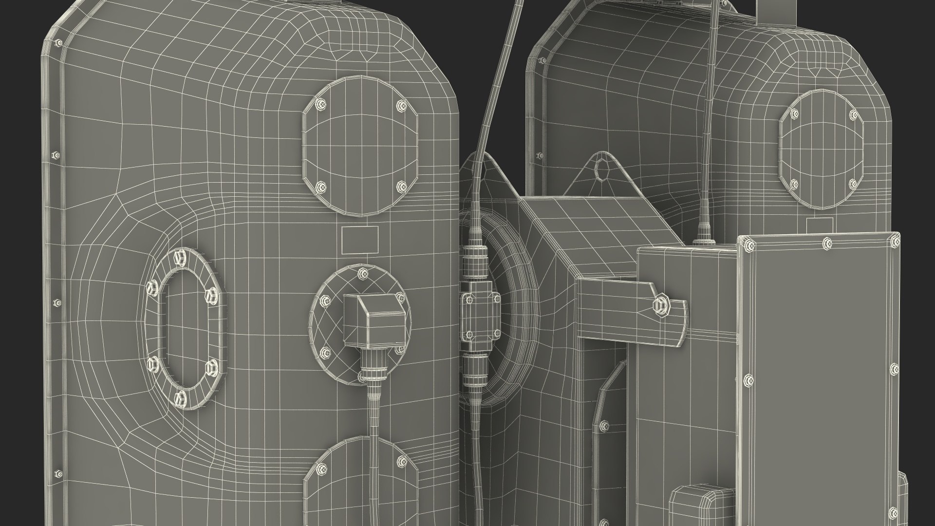 3D Acoustic System Sending Alarms LRAD 950RXL model - TurboSquid 2091954