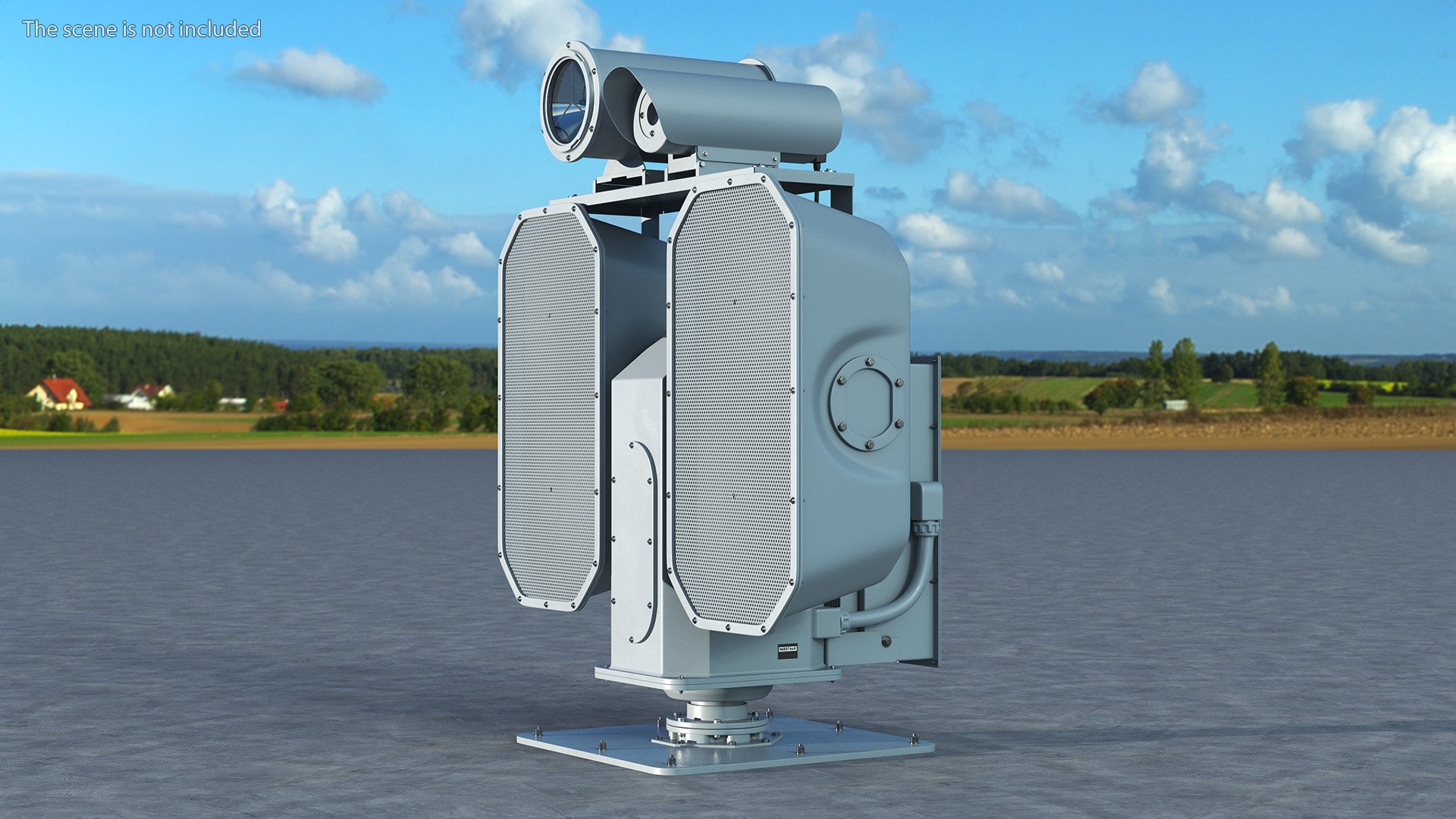 3D Acoustic System Sending Alarms LRAD 950RXL Model - TurboSquid 2091954