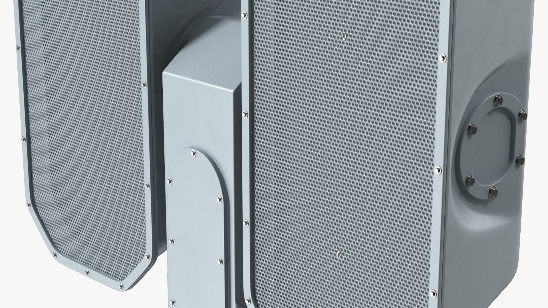 3D Acoustic System Sending Alarms LRAD 950RXL Model - TurboSquid 2091954