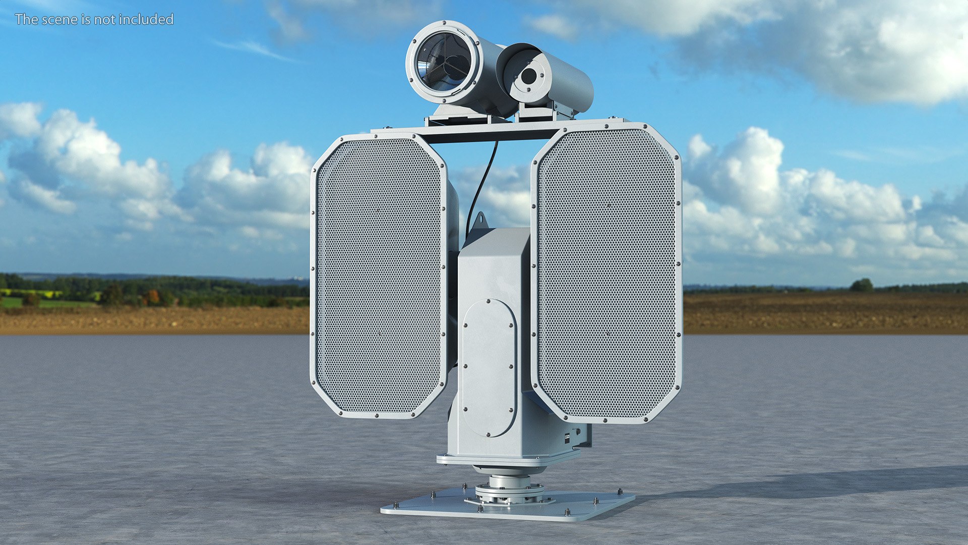 3D Acoustic System Sending Alarms LRAD 950RXL Model - TurboSquid 2091954