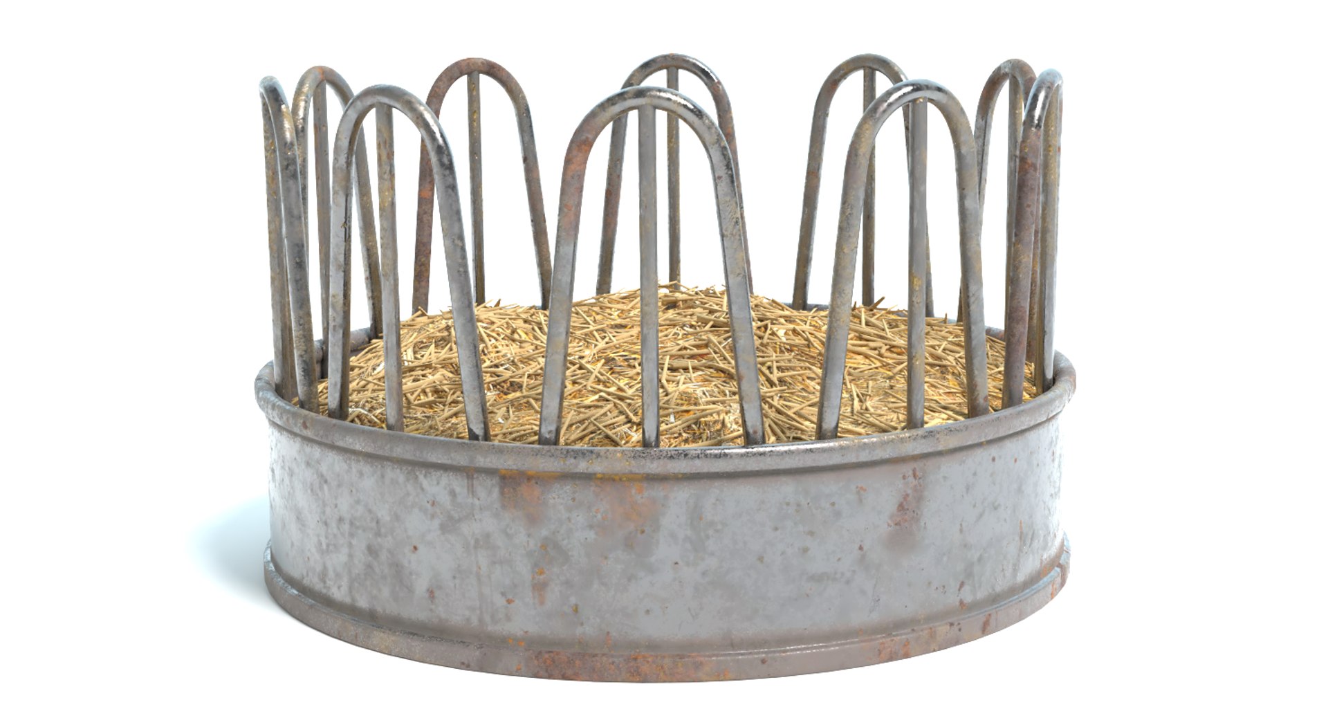 Cattle feeder 3D model - TurboSquid 1233661