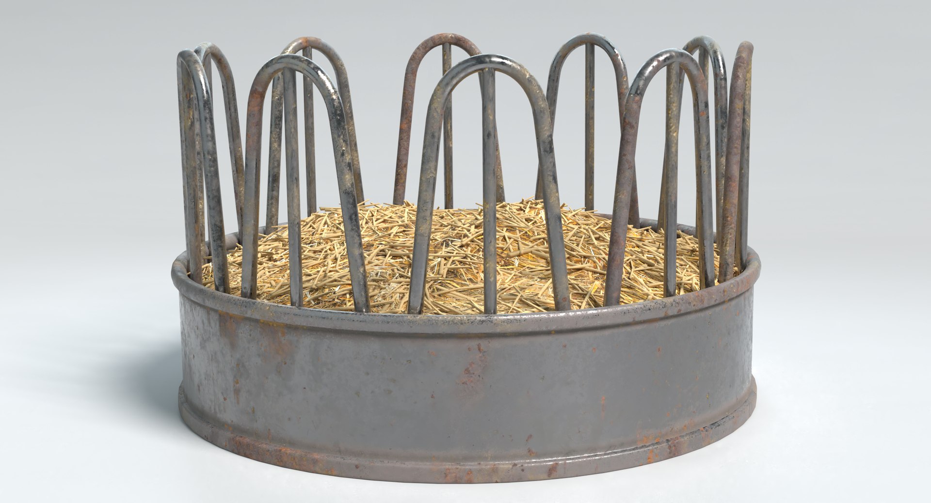 Cattle feeder 3D model - TurboSquid 1233661