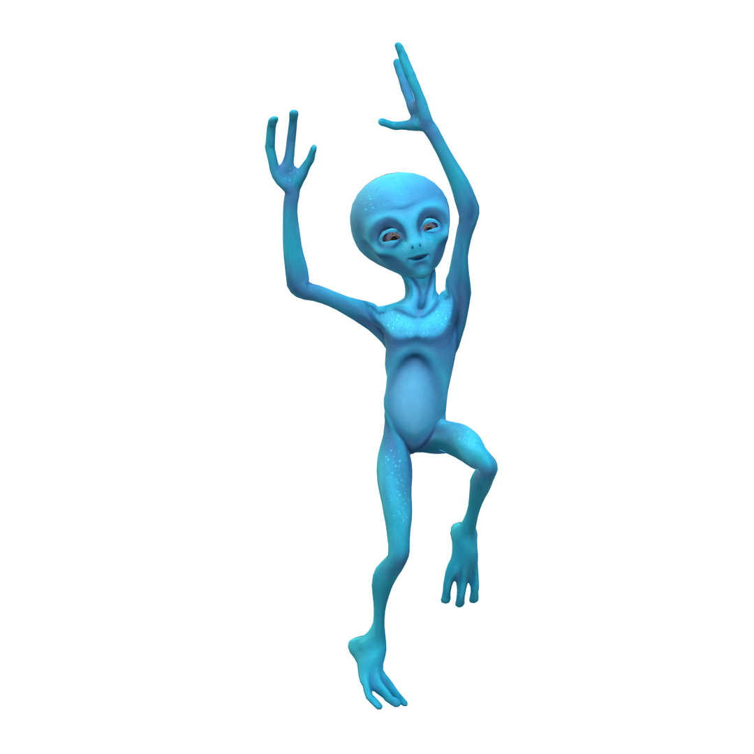 modelo 3d Extraterrestre bailando - TurboSquid 2465132