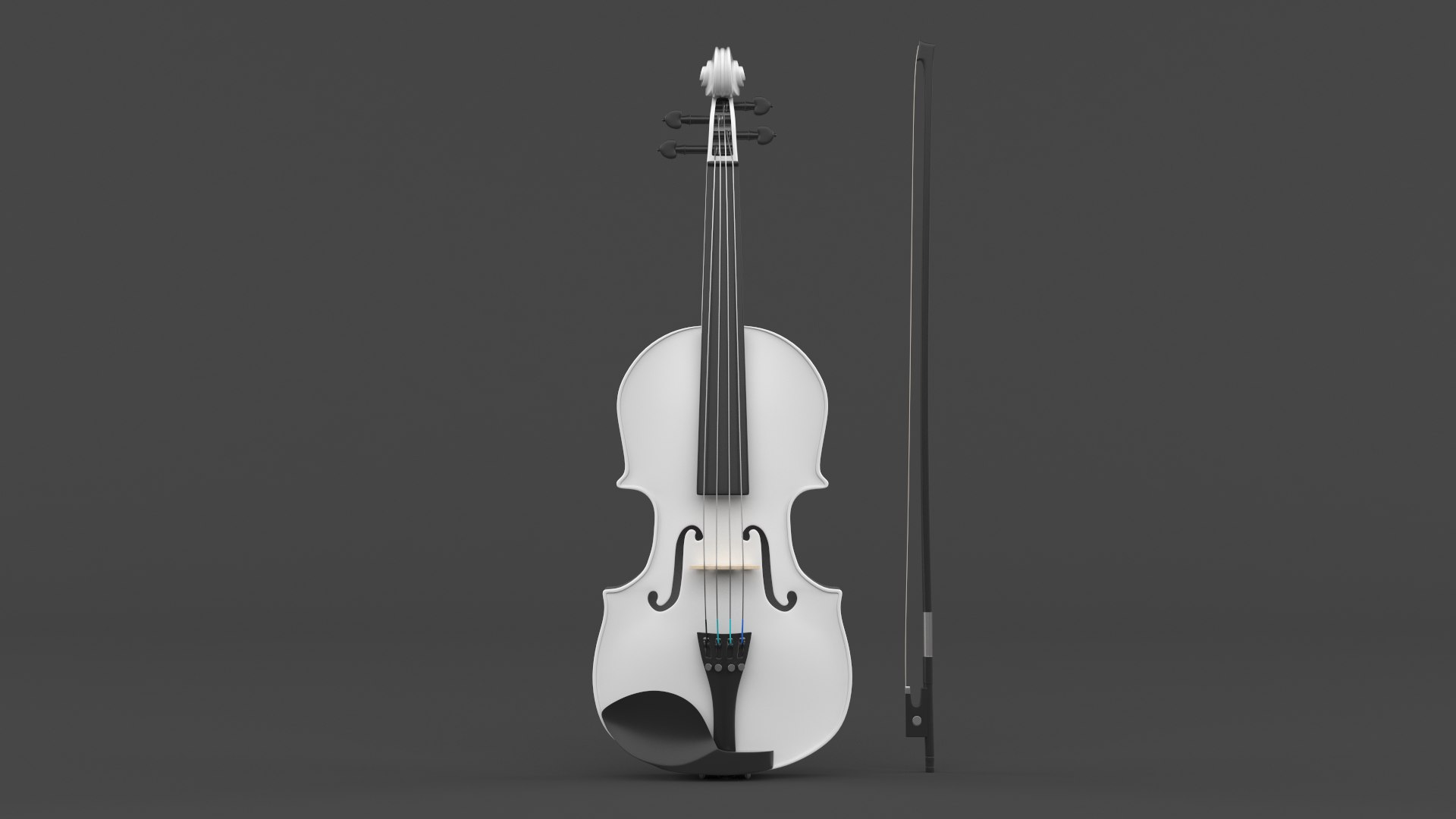 Violin 3D Model - TurboSquid 2030383