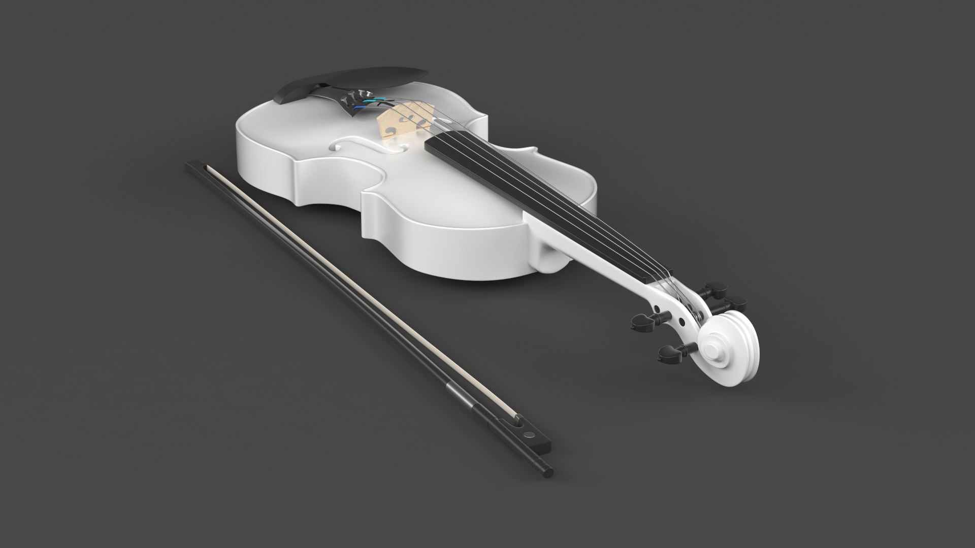 Violin 3D Model - TurboSquid 2030383