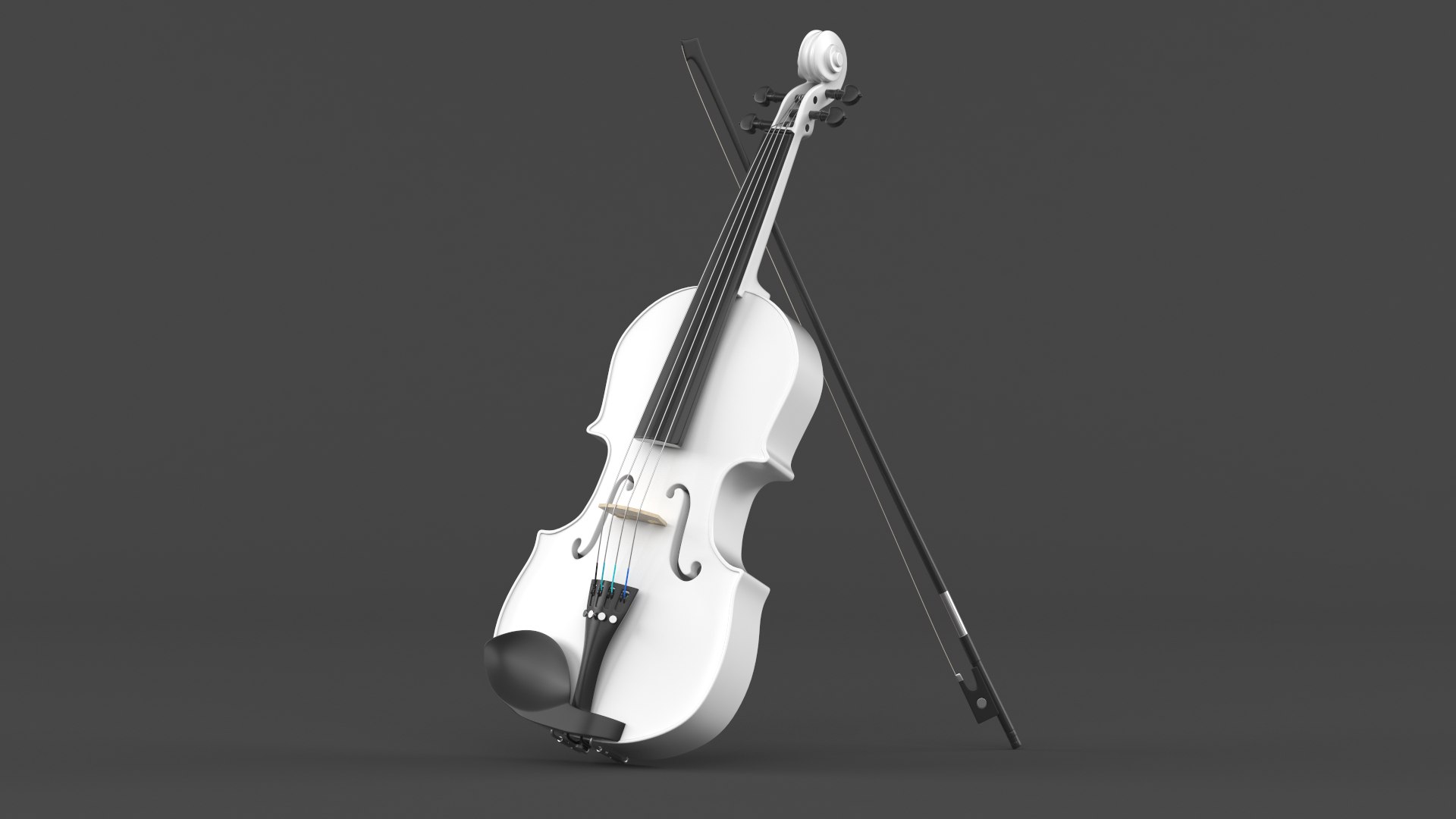 Violin 3D Model - TurboSquid 2030383