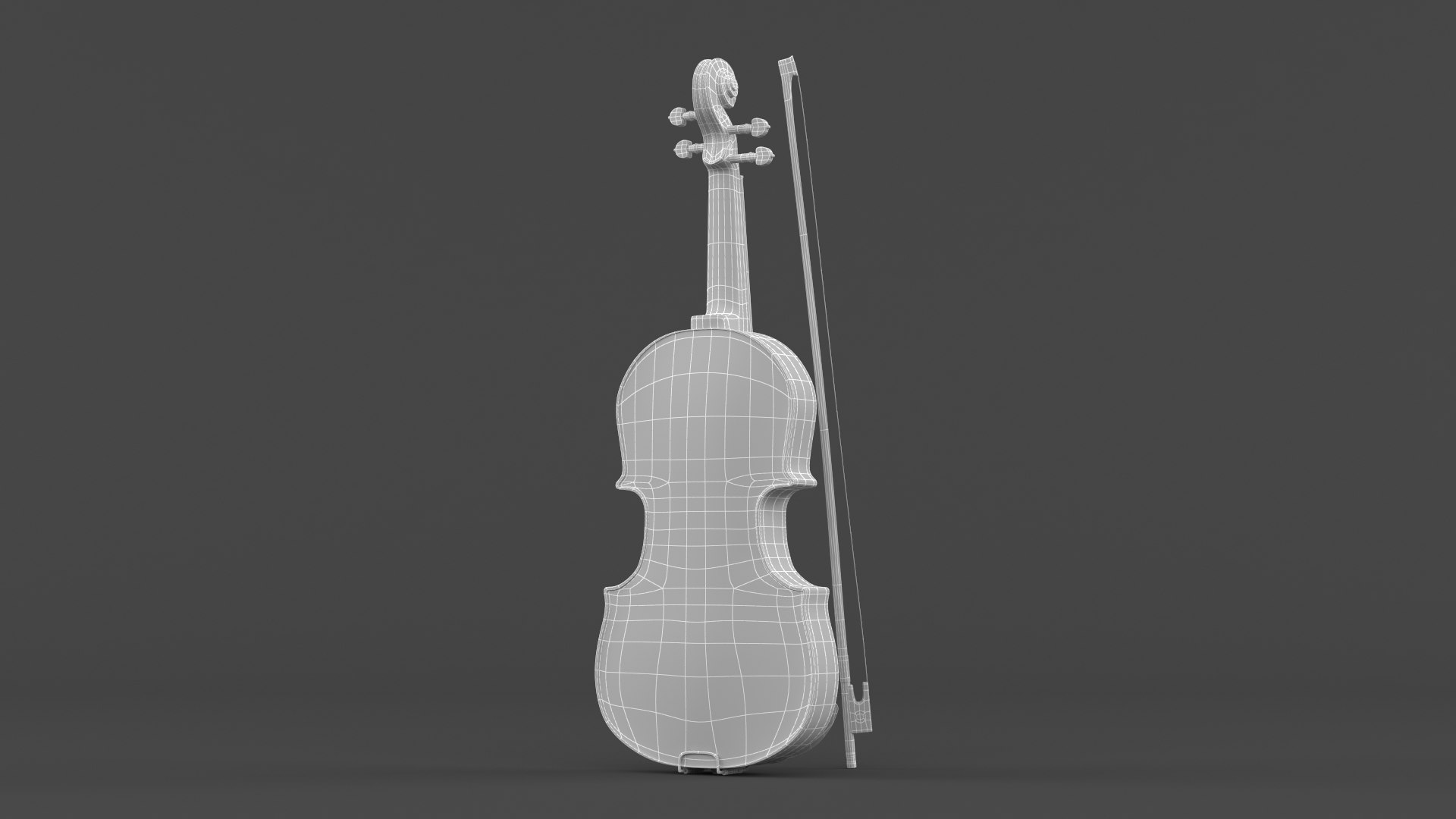 Violin 3D Model - TurboSquid 2030383