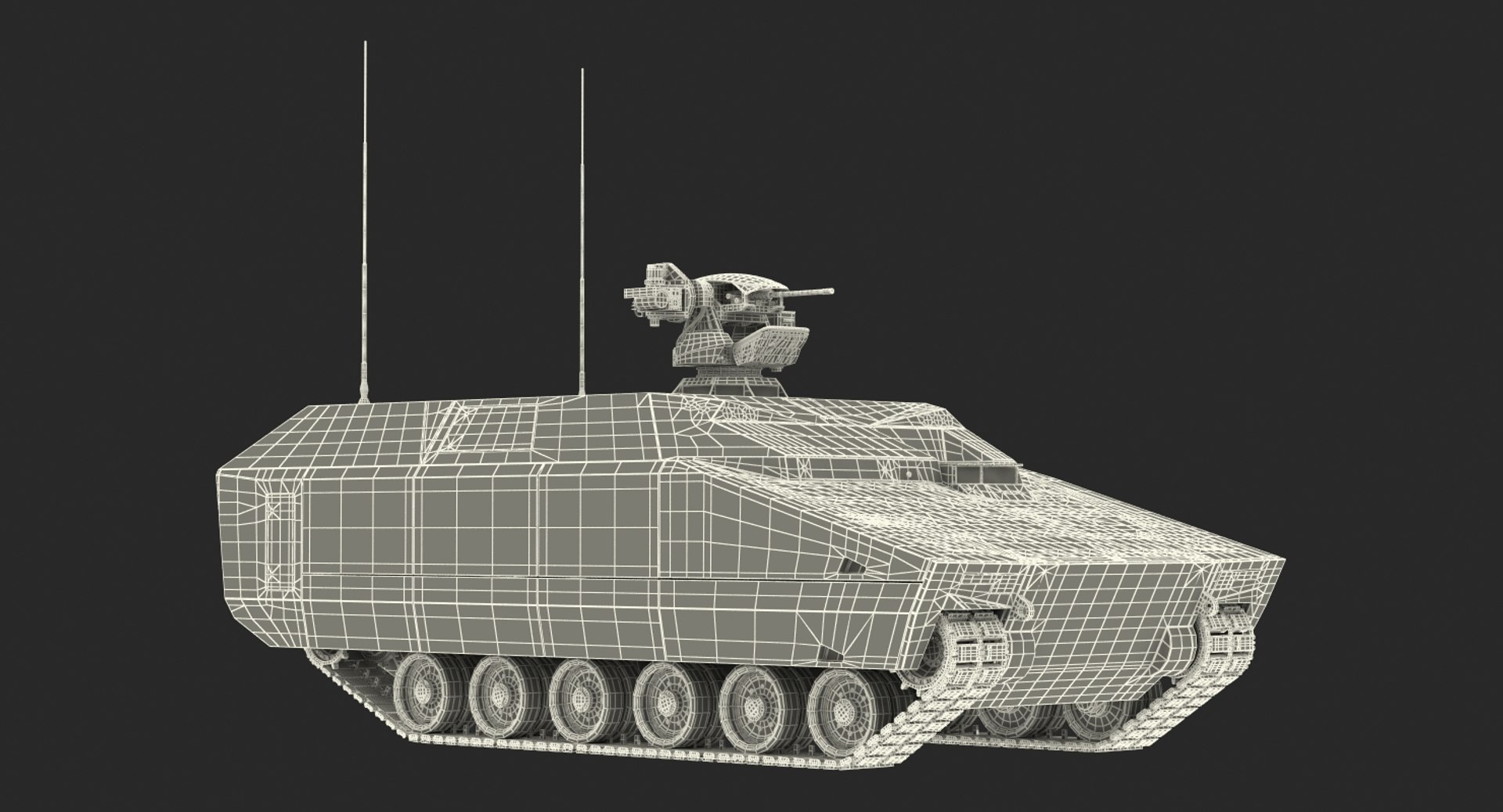 Kf41 Lynx Command Variant 3D Model - TurboSquid 1368319