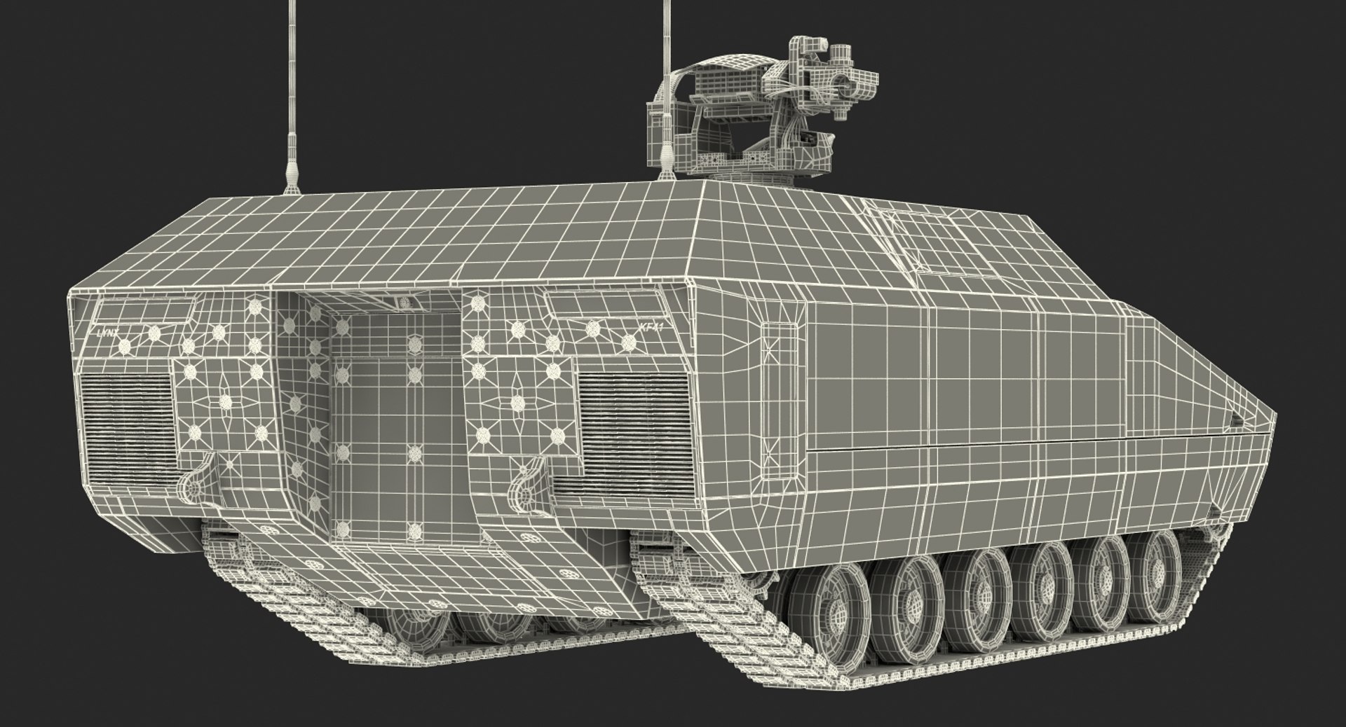 Kf41 Lynx Command Variant 3D Model - TurboSquid 1368319