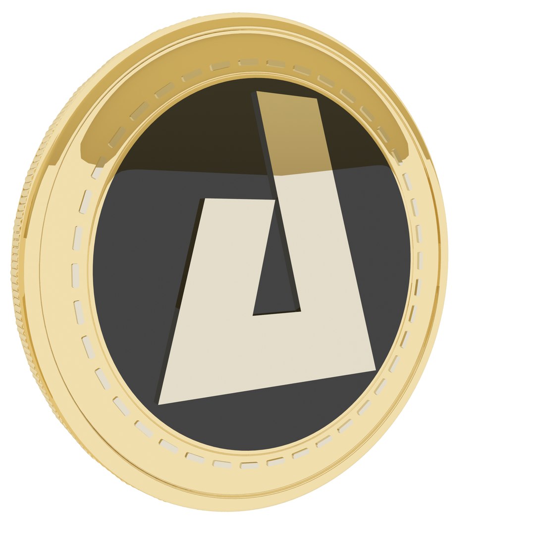 Arto Cryptocurrency Gold Coin model - TurboSquid 1782269