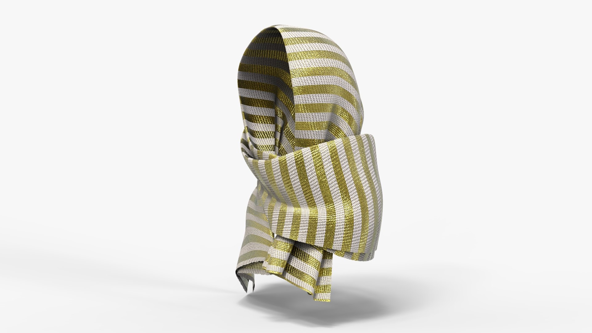 3D Shawl Fabric Model - TurboSquid 2184364