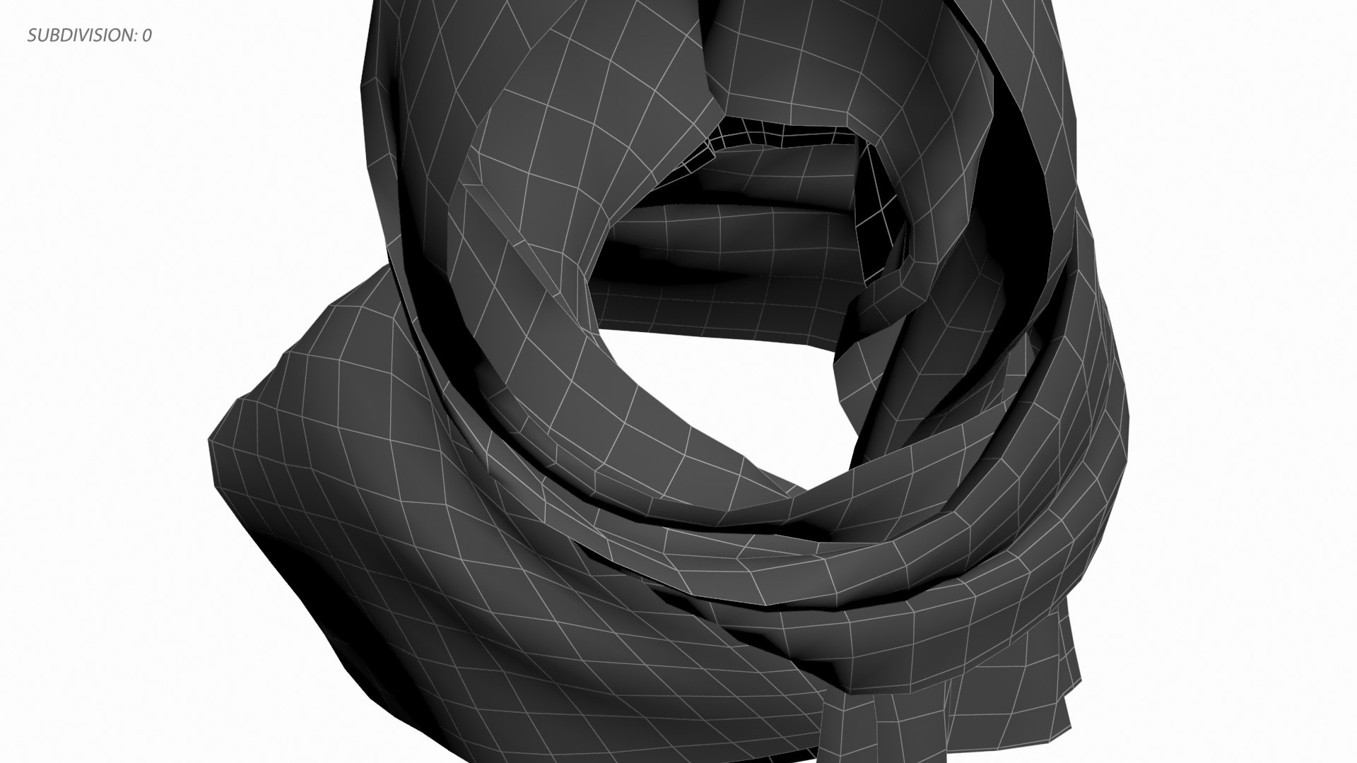 3D Shawl Fabric Model - TurboSquid 2184364