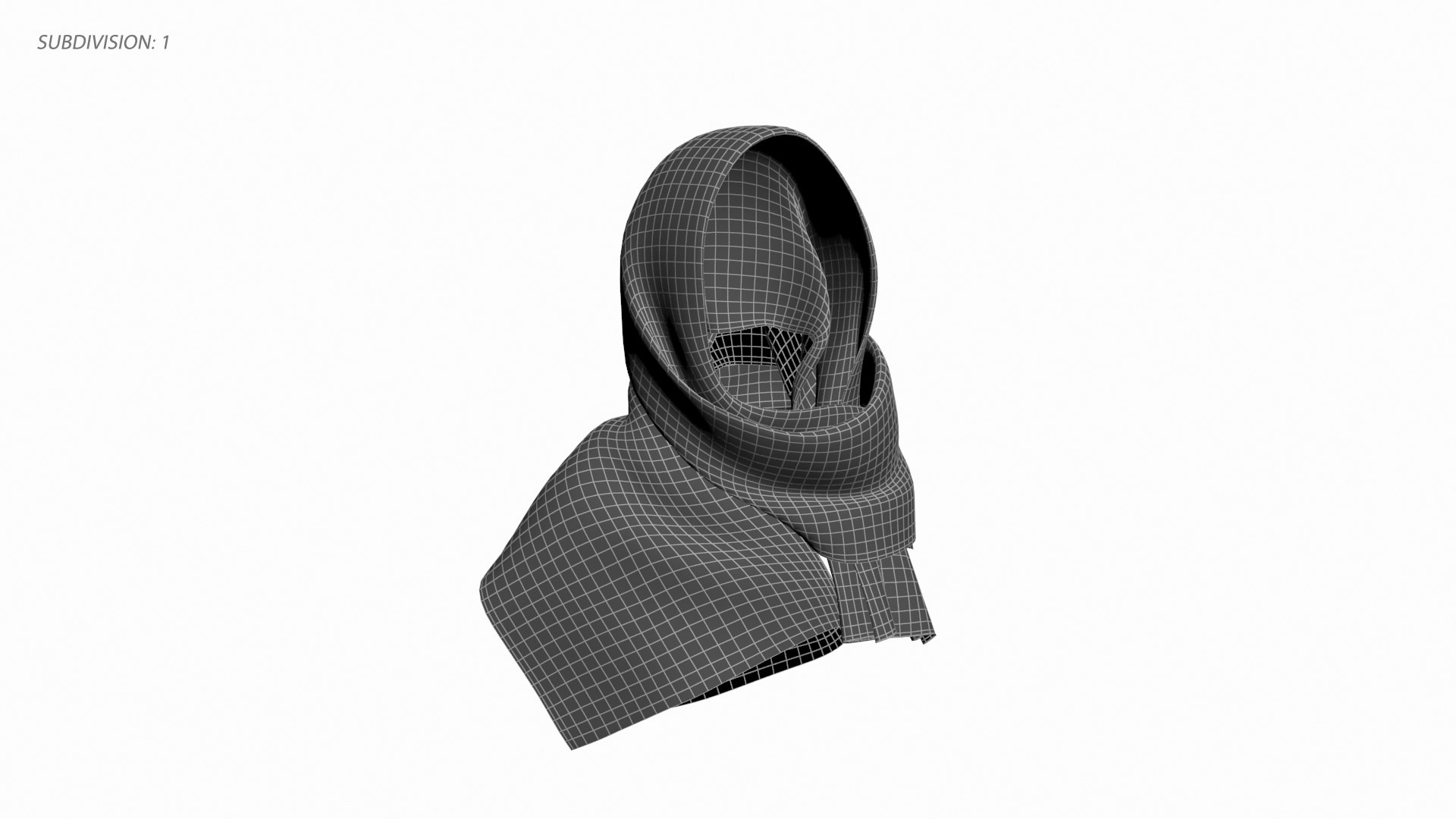 3D Shawl Fabric Model - TurboSquid 2184364