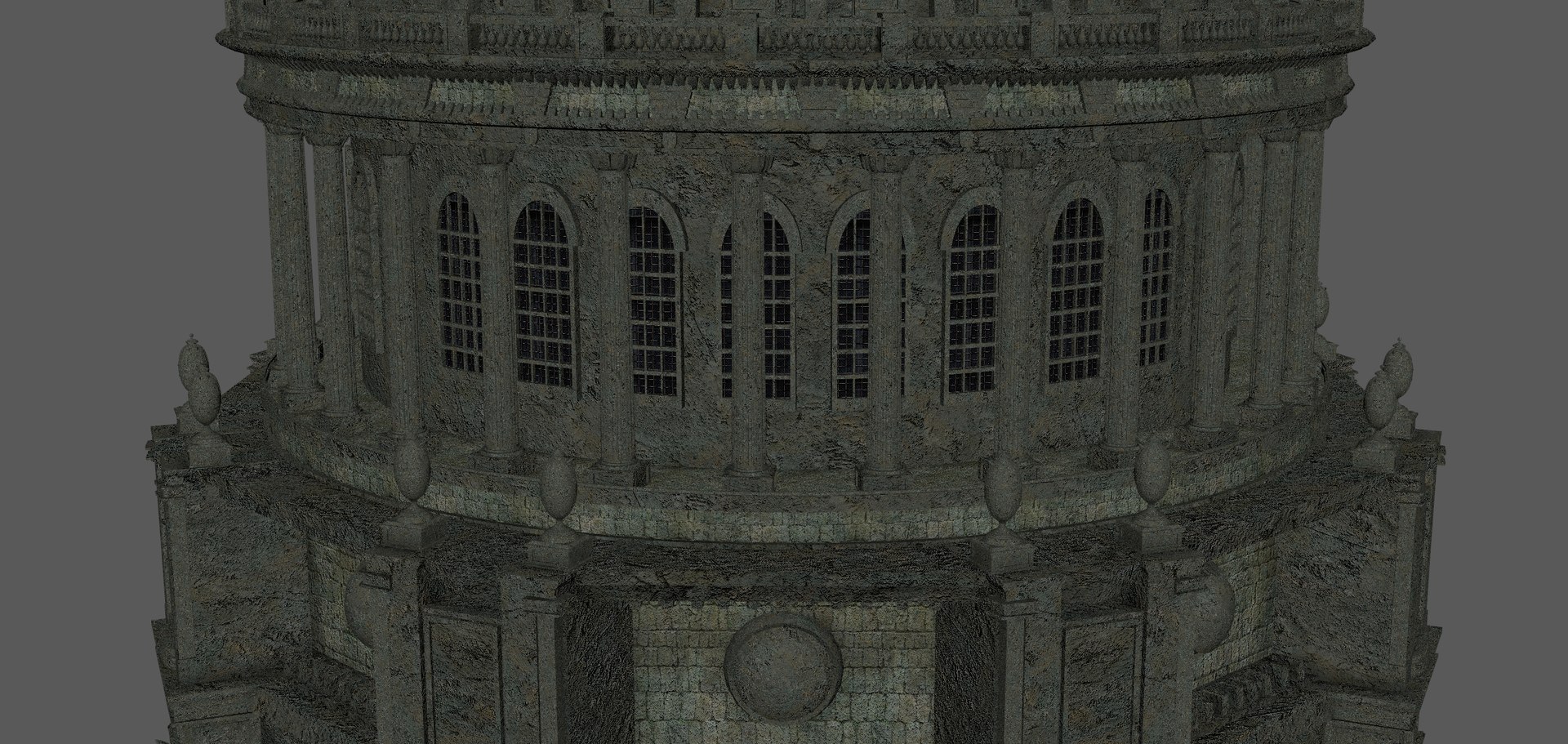 3D Fantasy Dome Classic Temple - TurboSquid 1873149