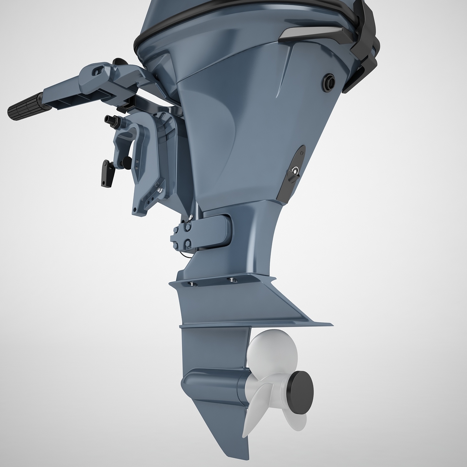 3d yamaha outboard engine model