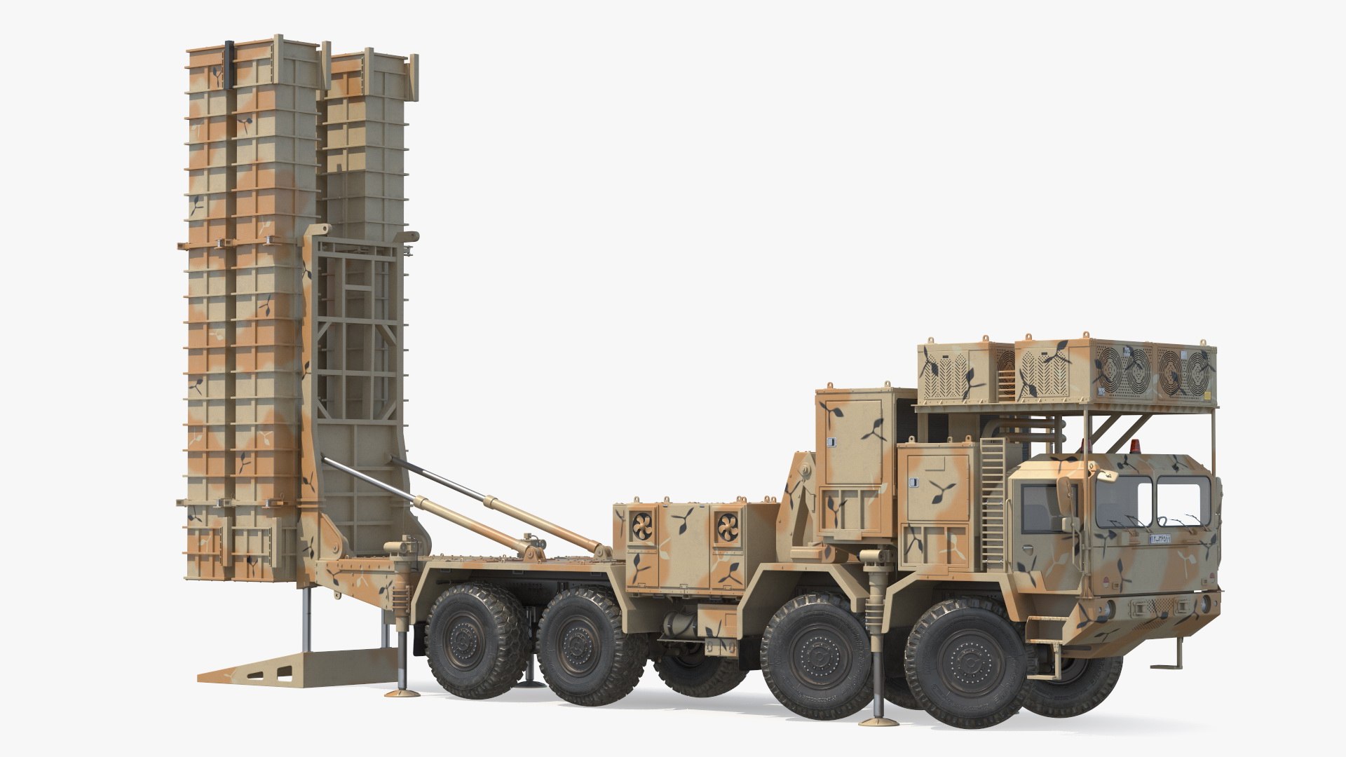 Iran Air Defence Bavar 373 Rigged For Maya Model - TurboSquid 2371728
