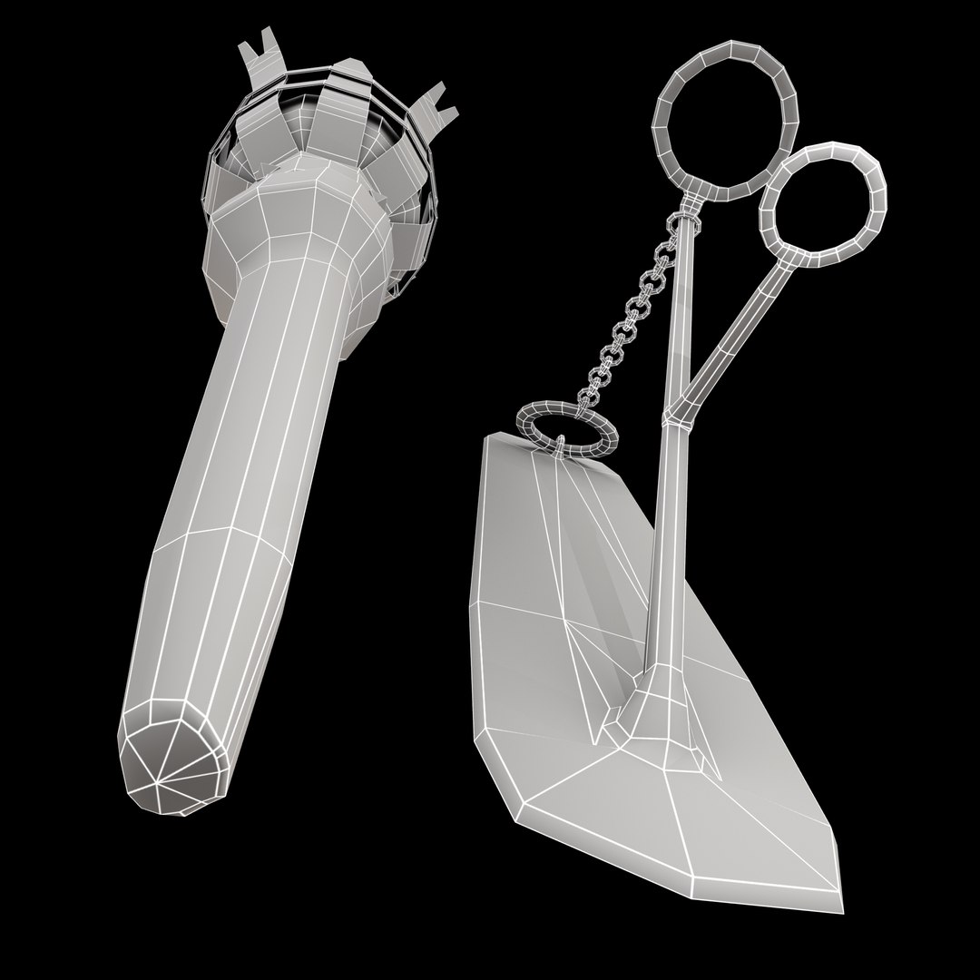3D Medieval Wall Torch Model - TurboSquid 1729346