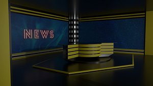 Tv Studio Blender Models for Download | TurboSquid