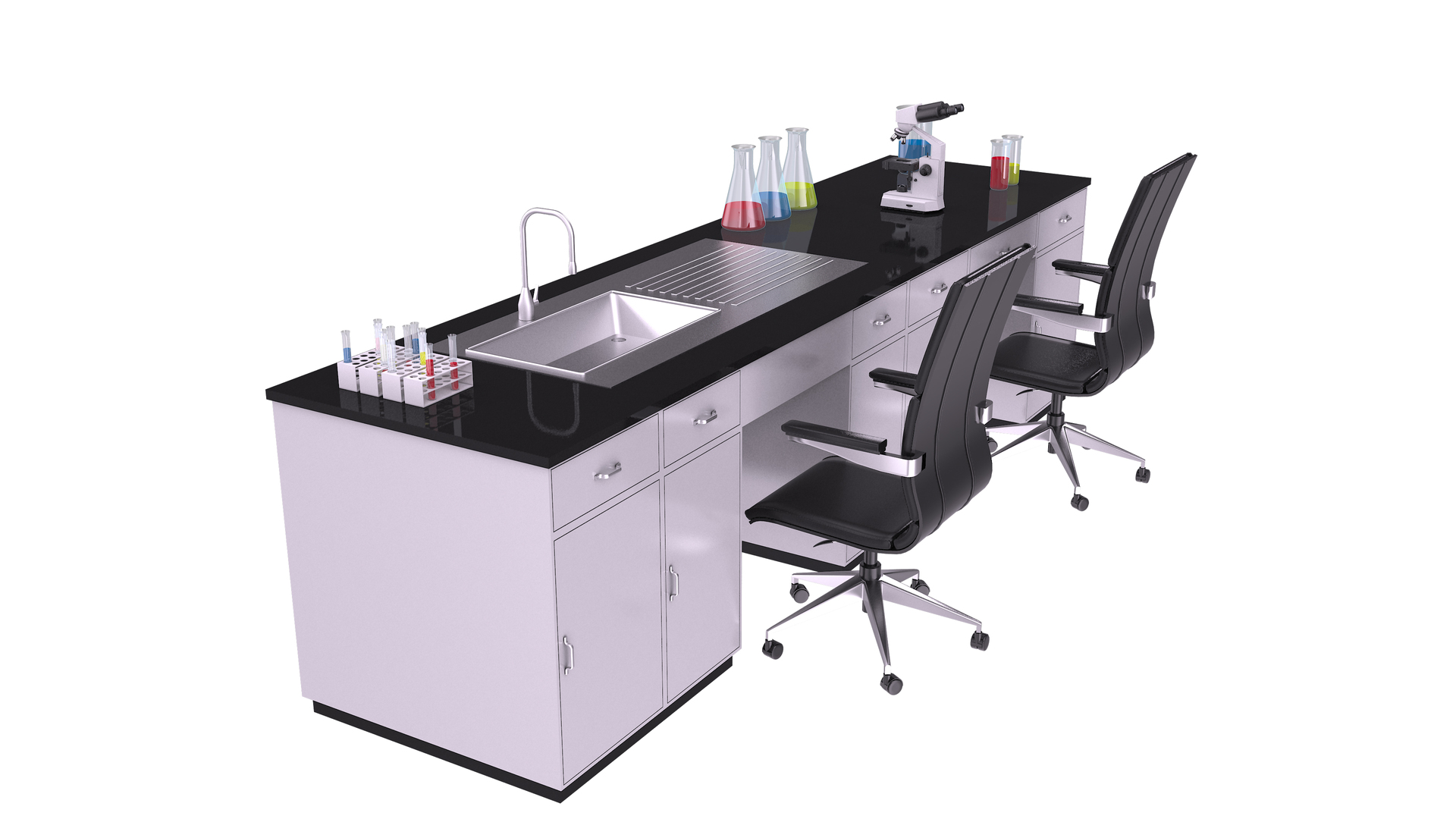 modèle 3D de Table de laboratoire - TurboSquid 1835517