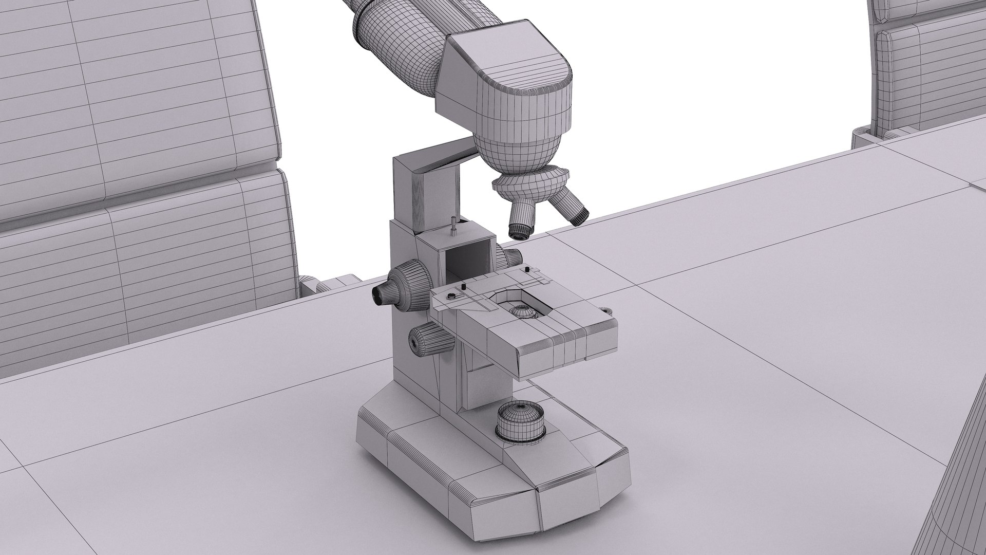 3D Laboratory Table Model - TurboSquid 1835517