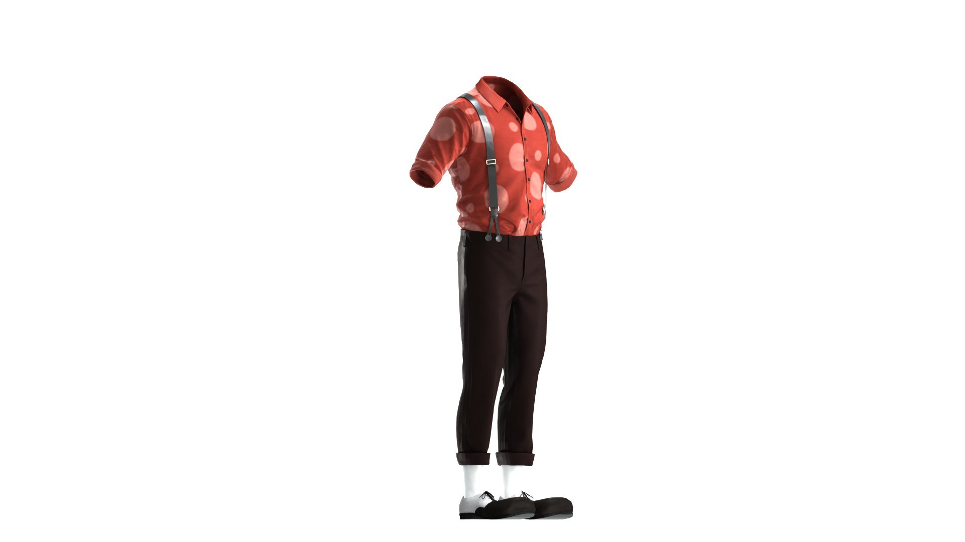 modelo 3d Men Suit Clothes Outfits - TurboSquid 2064692